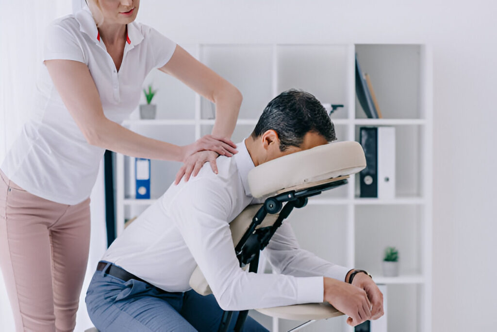 Mobile Chair Massage Services | Zeni Chair Massage Nationwide