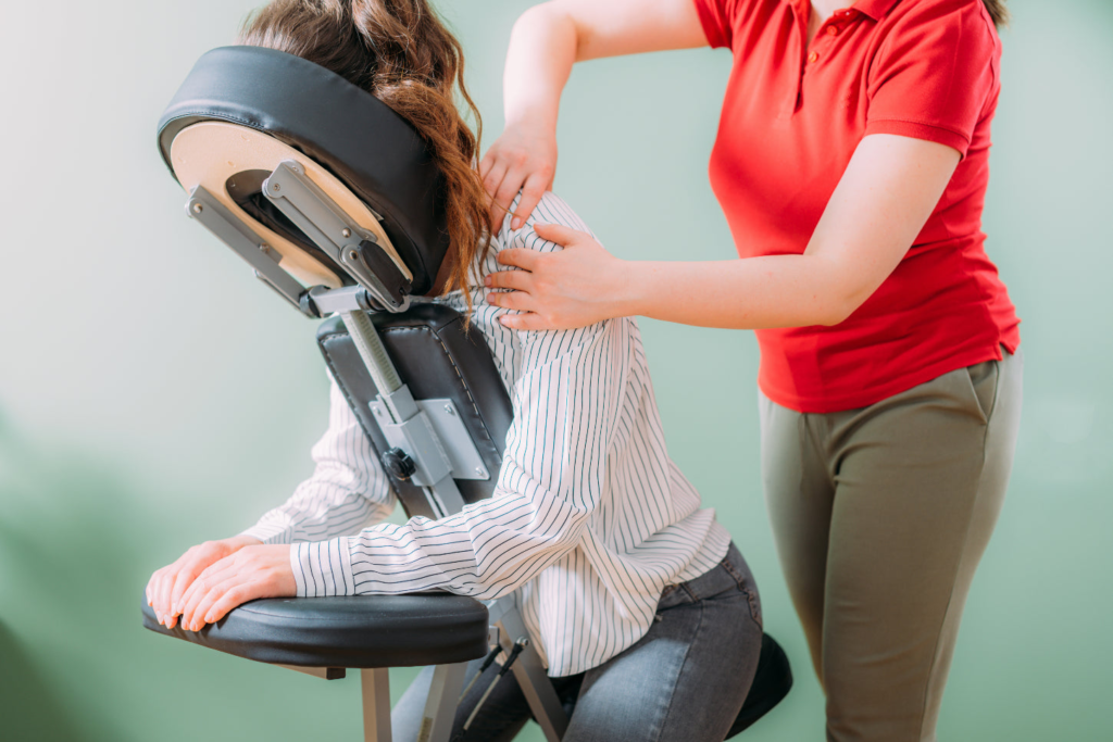 Mobile Chair Massage Services | Zeni Chair Massage Nationwide